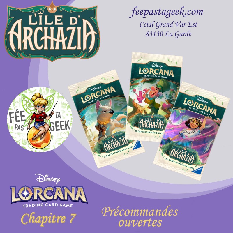 Display 24 boosters LORCANA - Chapitre 7 Display 24 boosters LORCANA - Chapitre 7